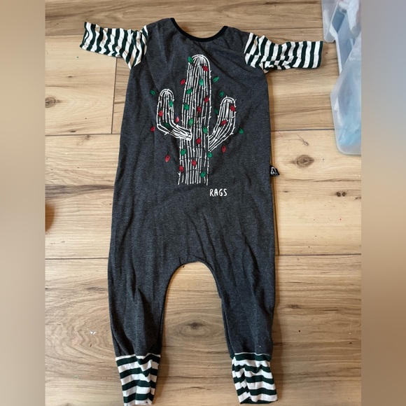 One Pieces | Kids One Piece Gray With Green And White Stripes | Poshmark